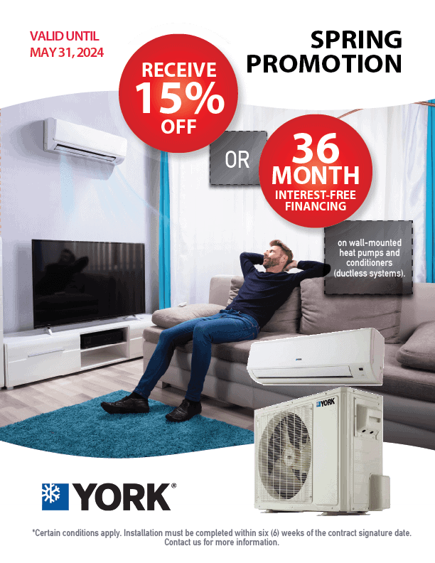 Promotions on heating systems in Montreal | Confort Expert Inc.